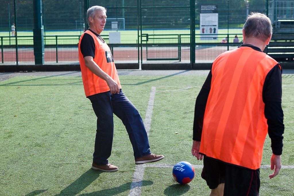 Sports champion Dave Moorcroft launches walking football - Mature Times