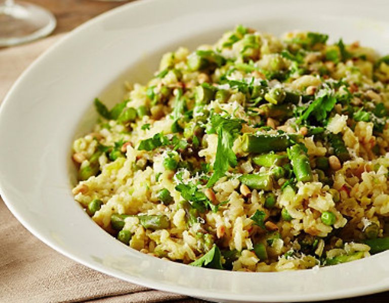 No-Stir Spring Risotto - Mature Times