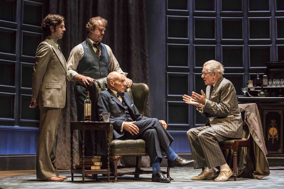 Ian McKellen and Patrick Stewart in Harold Pinter play - Mature Times