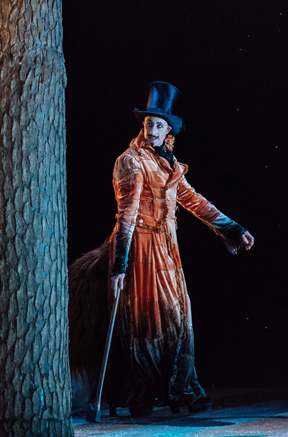 David Langham as The Fox in Pinocchio. Image Manuel Harlan - Mature Times